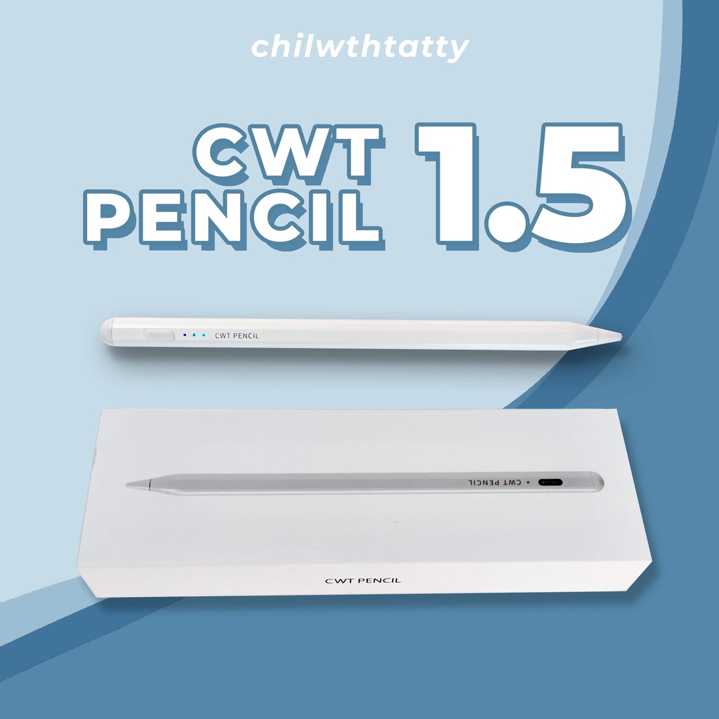 Bút cảm ứng CWT PENCIL 1.5 hỗ trợ các dòng điện thoại/máy tính bảng hệ điều hành Android/IOS ...