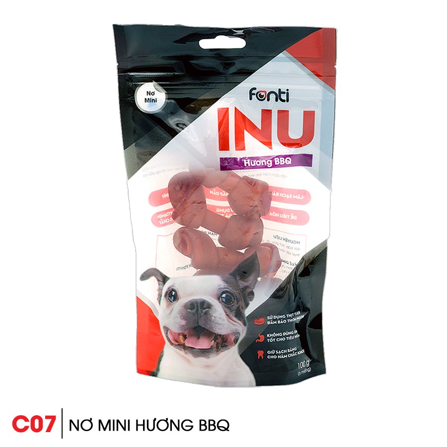 Nơ Hương BBQ | Xương Gặm Cho Chó Fonti Inu | Thơm Ngon Dinh Dưỡng | Làm ...