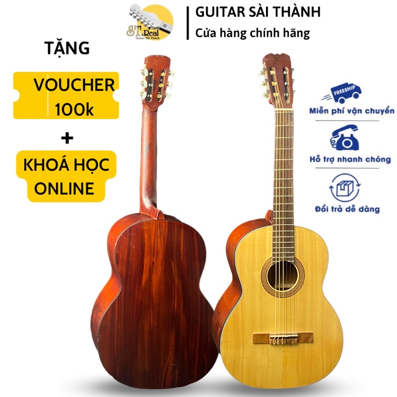 Đàn Ghita Classic Mã ST-C3 Gỗ Hồng Đào Nguyên Tấm Chính Hãng ST.Real ...