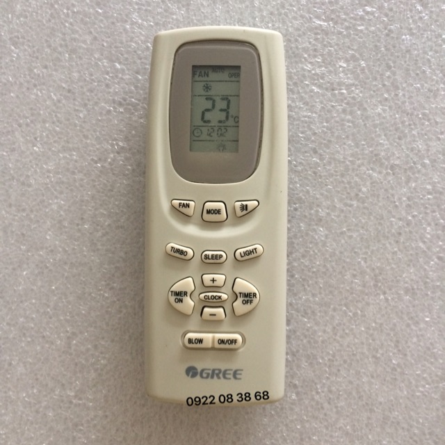 REMOTE MÁY LẠNH GREE CHÍNH HÃNG - ĐIỀU KHIỂN MÁY LẠNH GREE CHÍNH HÃNG ...