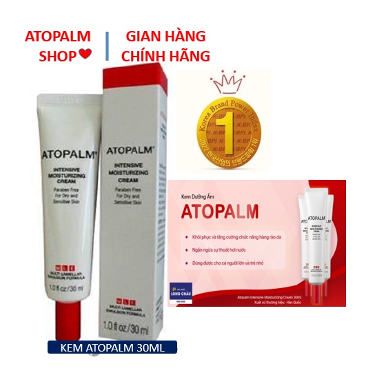 Kem Atopalm 30ml Nhập khẩu chính hãng date 2026 | Shopee Việt Nam