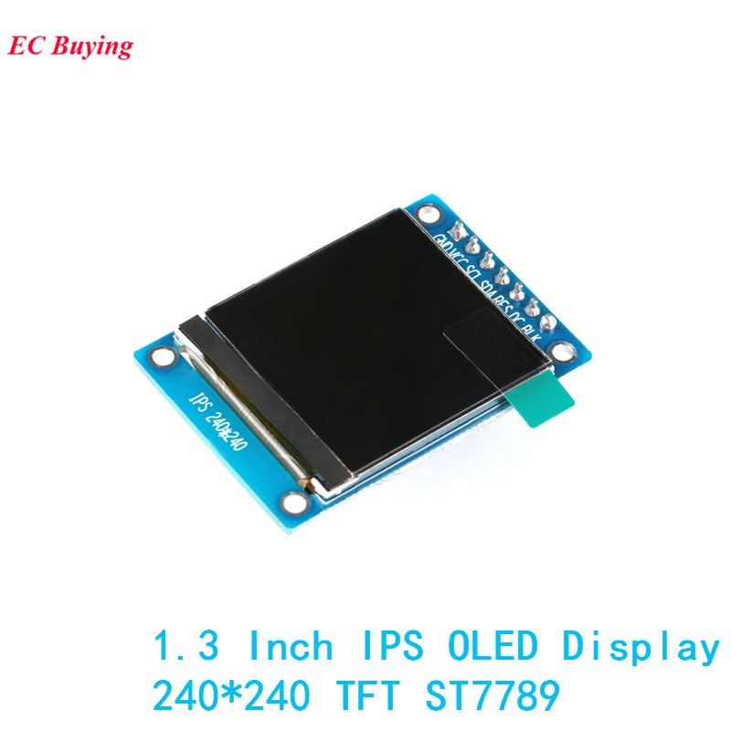 Mô Đun Hiển Thị Màn Hình OLED 0.96 1.3 1.44 1.8 Inch 240*240 RGB TFT Cho LCD ST7789 7Pin 4 Dây ...