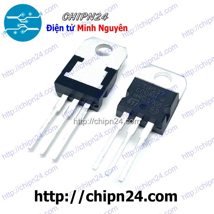 [2 CON] (KT1) Transistor TIP137 TO-220 PNP 8A 100V 70W (Transistor ...