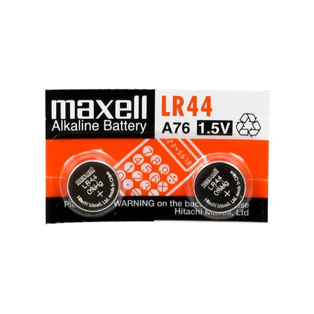 Pin LR44 AG13 A76 Maxell Chính Hãng Vỉ 2 Viên | Shopee Việt Nam