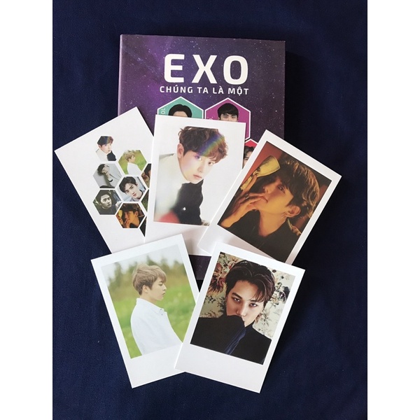 EXO - 5 card ảnh | EXO Chúng Ta Là Một | Shopee Việt Nam
