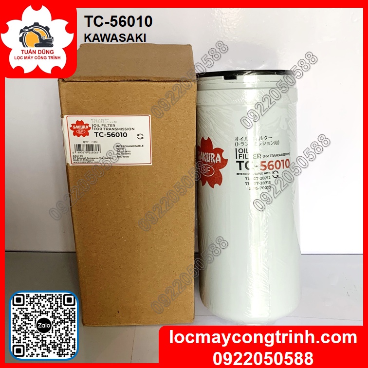 LỌC THỦY LỰC TC-56010, TC56010, 7140728712, 7140728713, P502577 SAKURA ...