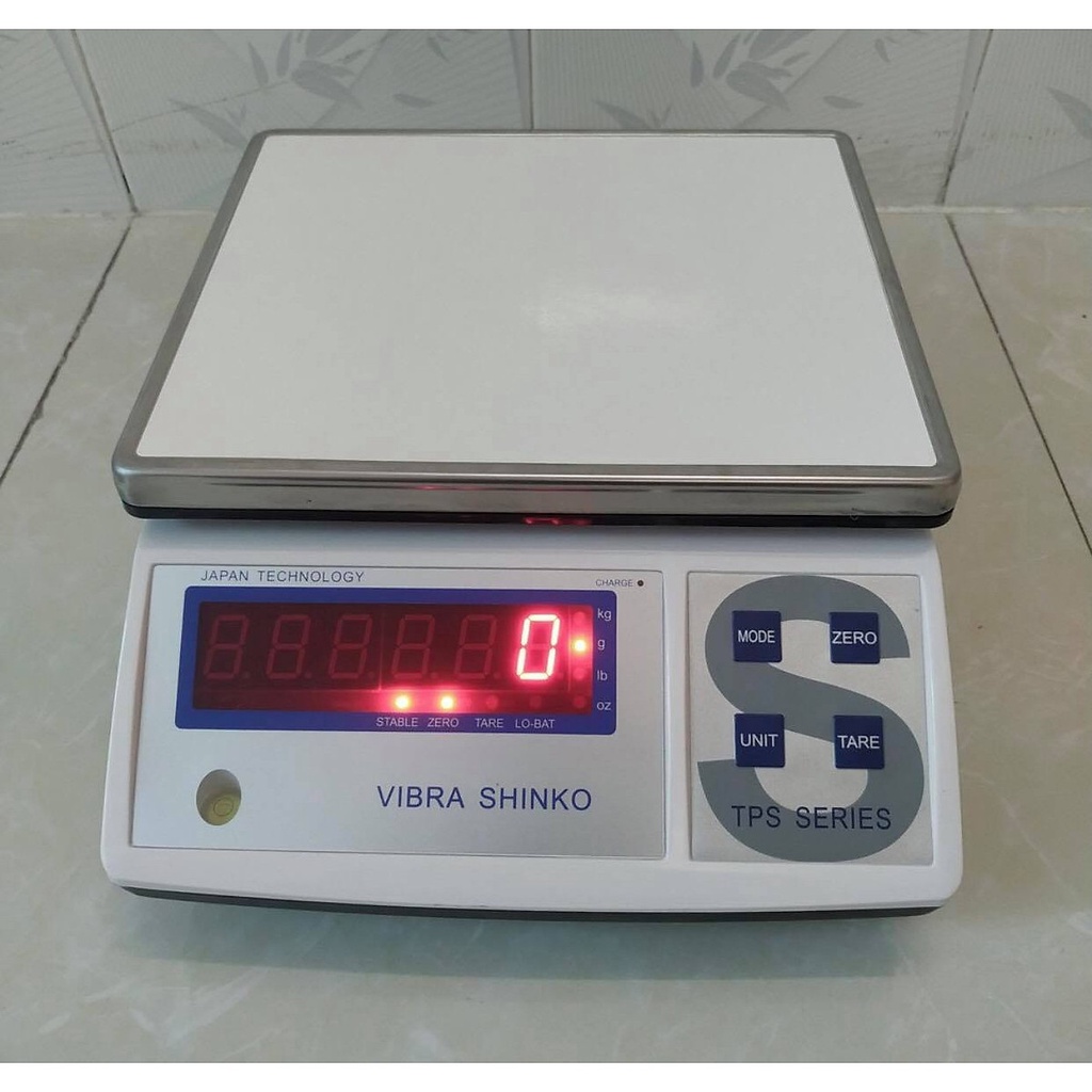 CÂN ĐIỆN TỬ VIBRA SHINKO TPS-C 3KG, 6KG, 15KG, 30KG, BH 18 THÁNG | Shopee Việt Nam