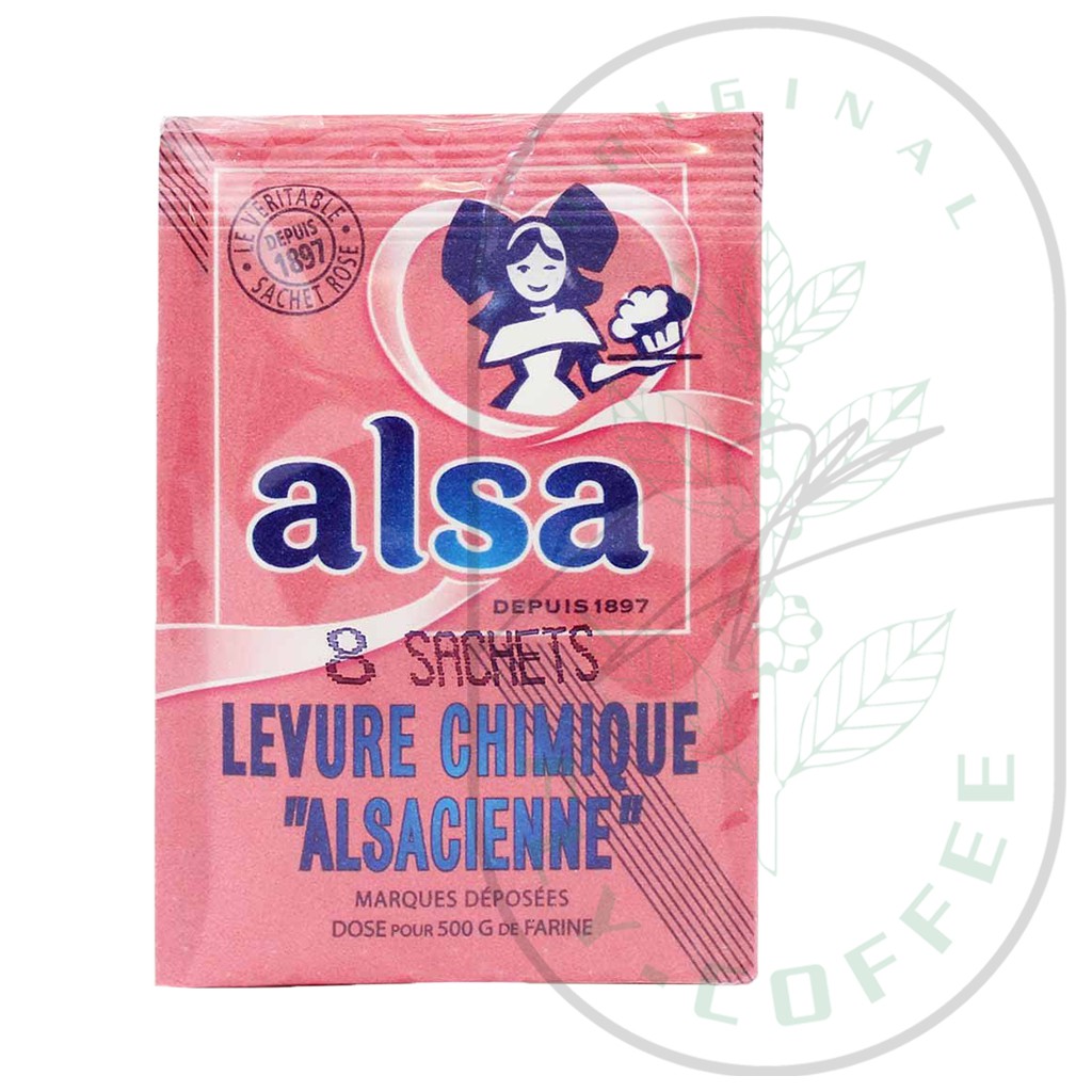 Bột nở Alsa Pháp 11g - Alsa baking powder | Shopee Việt Nam