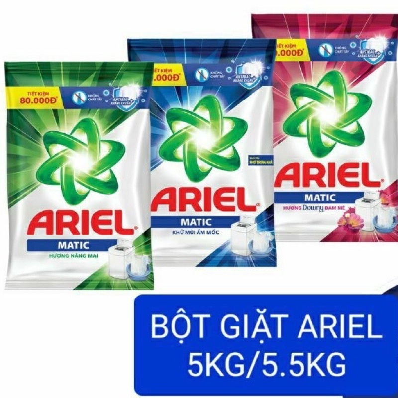 Bột giặt Ariel ( Tide downy) trắng sáng | Shopee Việt Nam