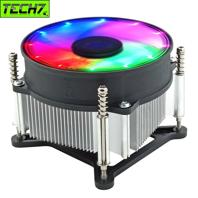 Quạt tản nhiệt CPU Led rainbow 11X for Intell lõi đồng nguyên chất cho ...