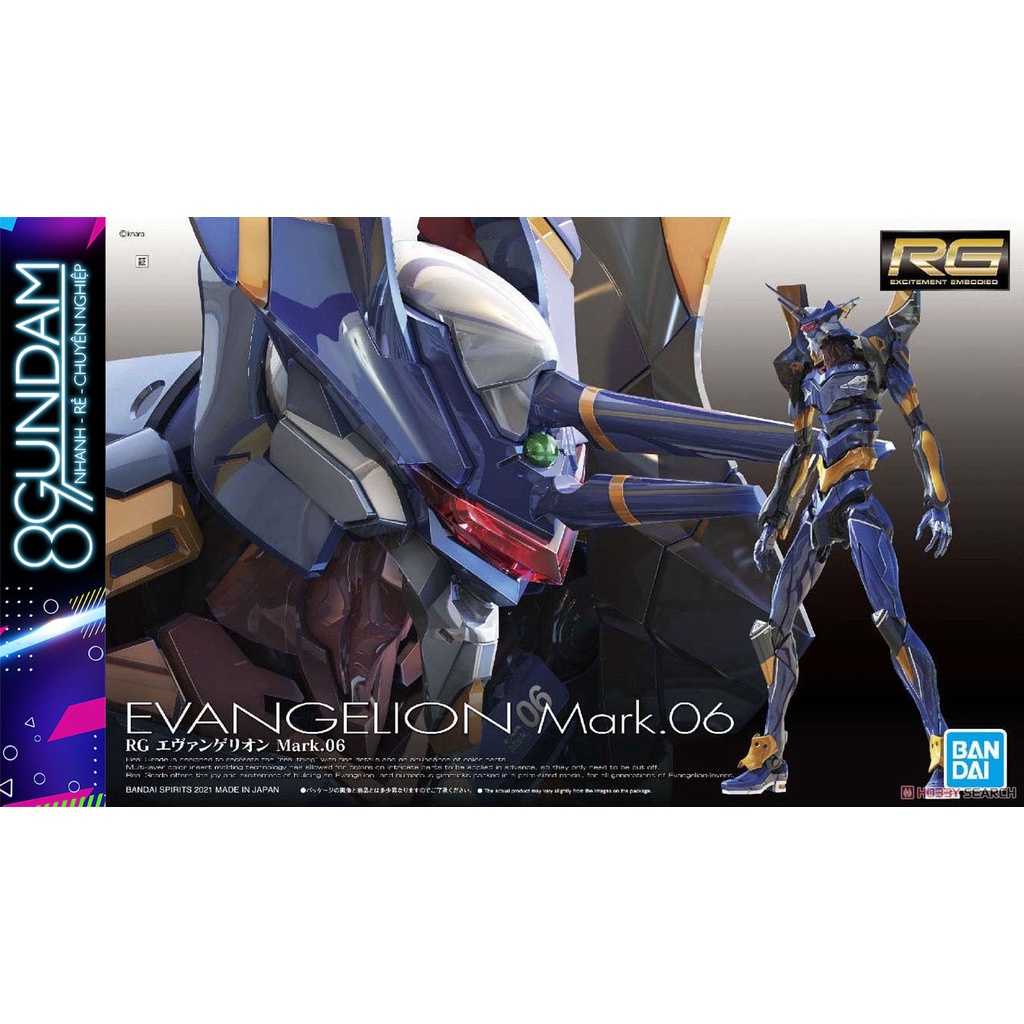 Mô Hình Lắp Ráp RG Evangelion EVA Mark 06 | Shopee Việt Nam
