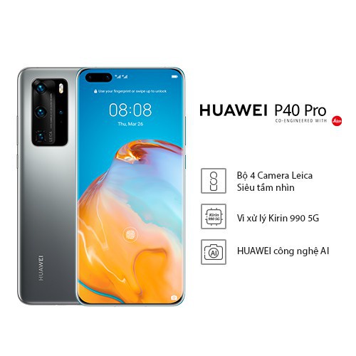ĐIện thoại HUAWEI P40 Pro - cHÍNH HÃNG NGUYÊN SEAL - BẢO HÀNH 12 THÁNG | Shopee Việt Nam