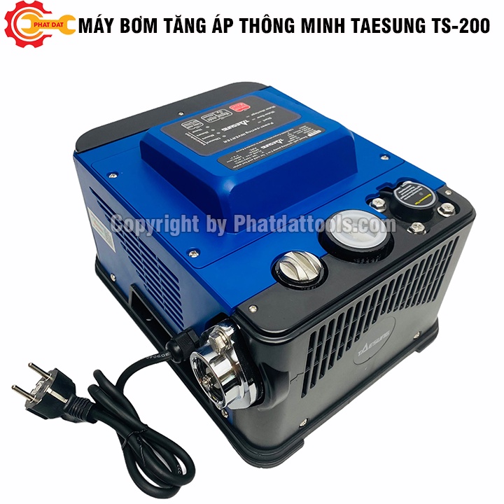 Máy Bơm Tăng Áp Tự Động Thông Minh TAESUNG TS-200A-Smart Pump 2 in 1-Bảo Hành Chính Hãng 24 ...