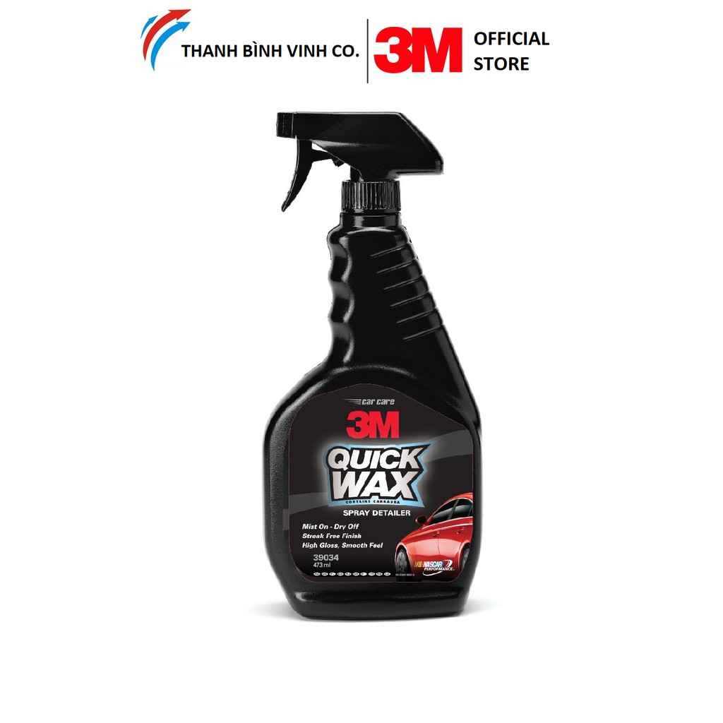 Chai Xịt Tăng Độ Bóng Sơn (Quick Wax) 3M 39034 | Shopee Việt Nam