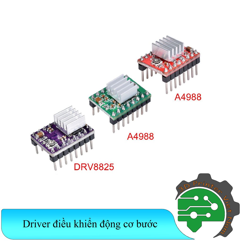 Driver điều kiển động cơ bước A4988/DVR8825 | Shopee Việt Nam