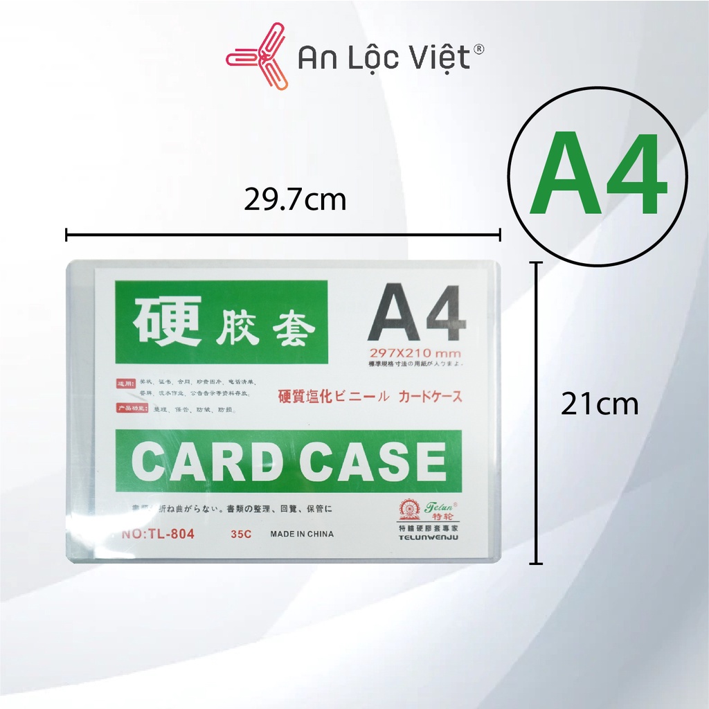 5 Bìa Card Case A4 & A5, 01 Bìa Card case A3 loại dày 35C cứng cáp hơn hàng thị trường dùng để ...