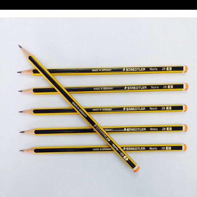 Bút chì 2B,HB Đức Staedtler Noris hộp 12 cây Bút chì Đức, cho bé tập ...