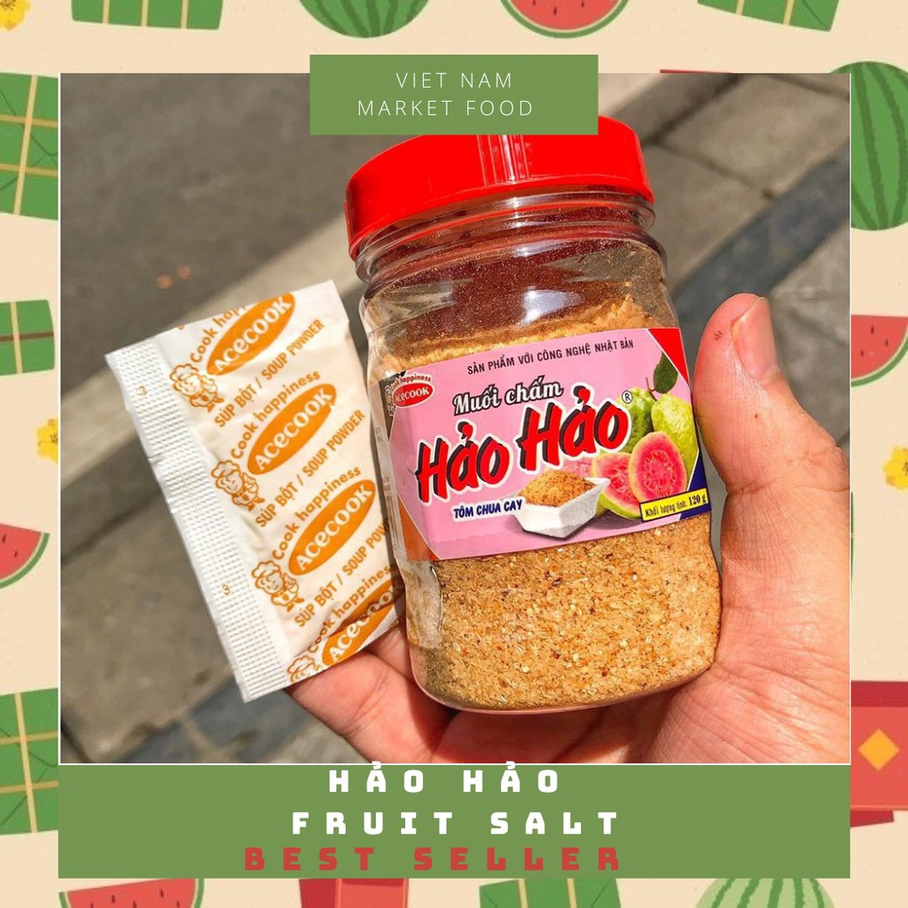 Viet Nam Hao hao salt- Muối chấm Hảo Hảo chính hãng 100% - fruit salt ...