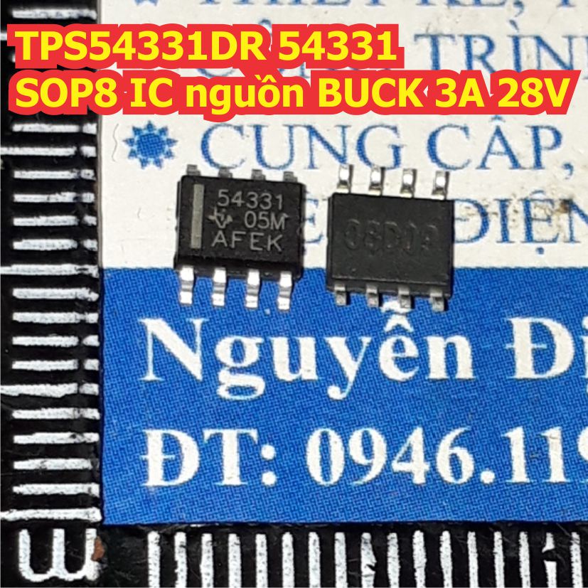 2 con TPS54331DR TPS54331 54331 SOP-8 IC nguồn xung, nguồn tổ ong BUCK 3A 28V kde2083 | Shopee ...