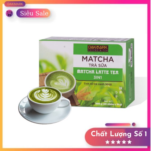 Trà sữa Matcha 3in1 (20 gói x 15gram) | Shopee Việt Nam