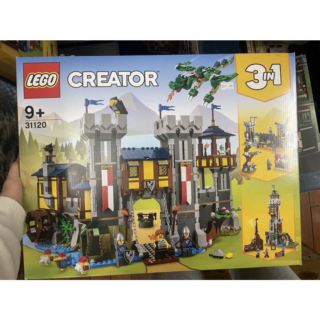 Lego 31120 Medieval Castle - Lâu đài Trung Cổ ( Hàng có sẵn ) | Shopee ...
