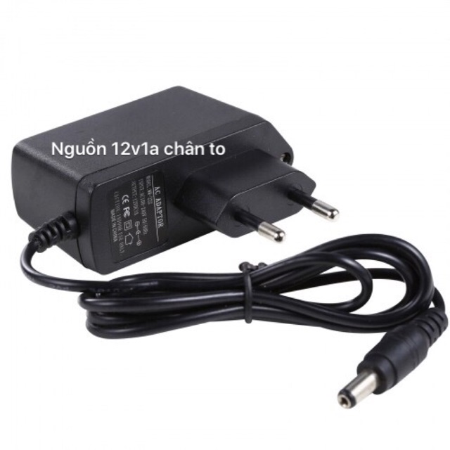 Nguồn adapter 12v 1a chân to 5.5 Sử Dụng Cho Modem Wifi, Model Mạng ...