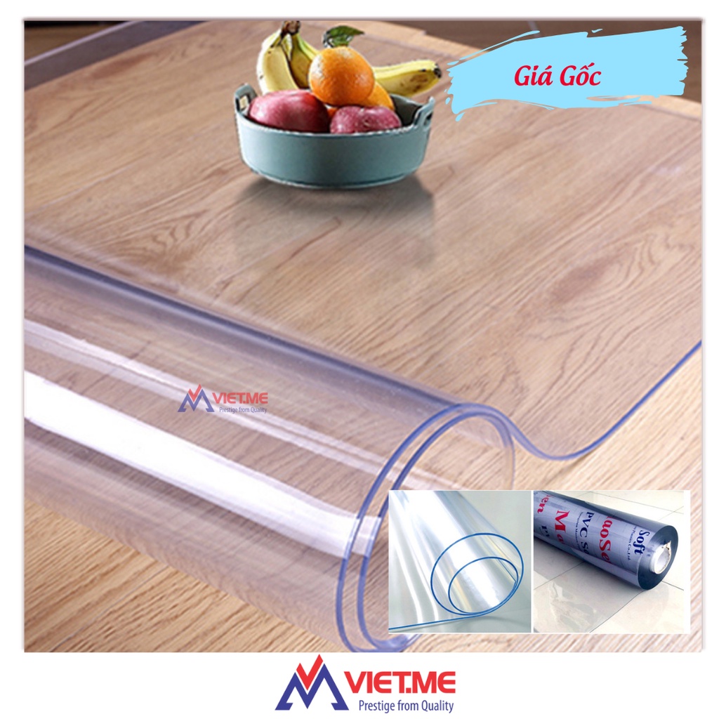 Tấm PVC Dẻo Trong 0.5mm | Tấm Nhựa Trong Trải Bàn | PVC Trong Suốt Dẻo ...
