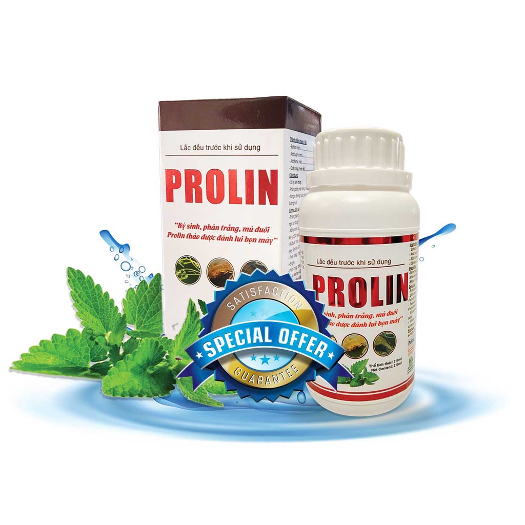 PROLIN. Thảo dược đặc trị kí sinh, phân trắng, mủ đuôi | Shopee Việt Nam