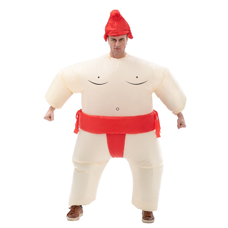 Funny Japanese sumo inflatable costume stage performance cartoon doll ...