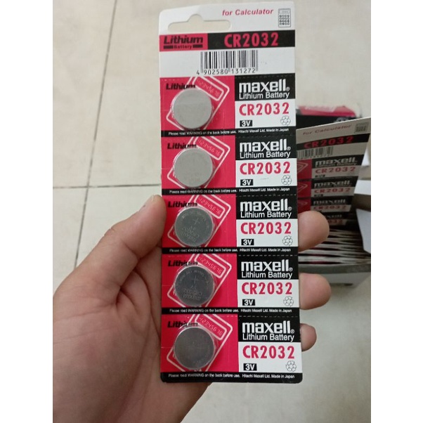 Pin Maxcell CR2032 Chính Hãng 3 volt --Vỉ 5 Viên | Shopee Việt Nam