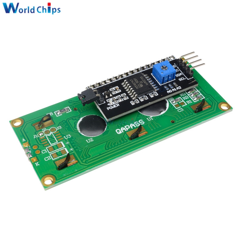 Lcd1602 1604 Mô-đun LCD Màn hình xanh / vàng xanh 16x2 Nhân vật Màn ...