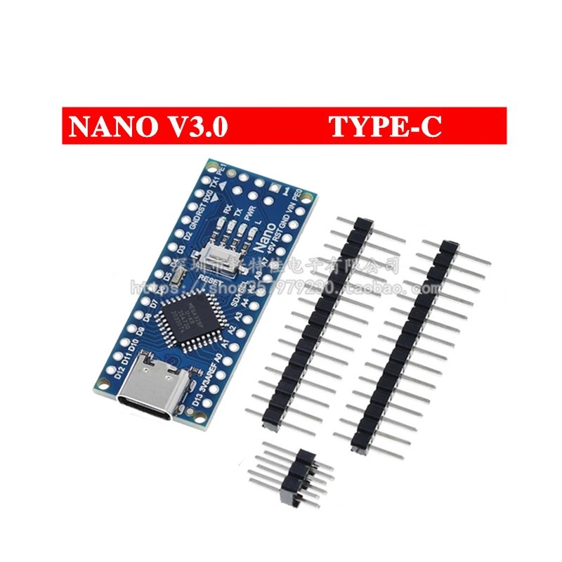 Mạch Arduino Nano CH340 cổng USB Type-C (ATMEGA328 16MHz) | Shopee Việt Nam