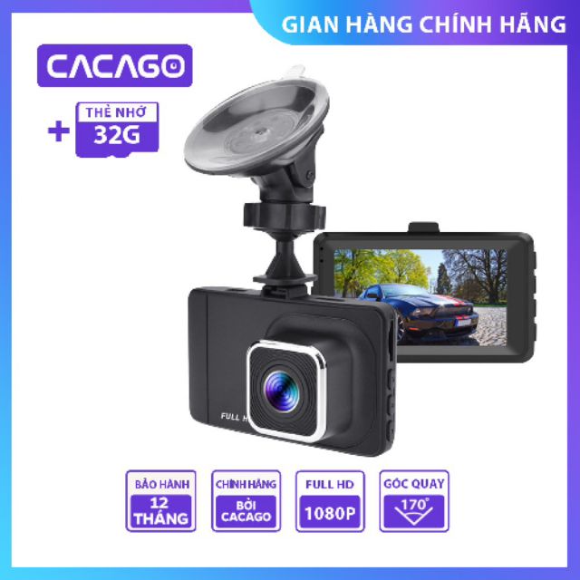 Camera hình trình Cacago BM01 - FullHD 1920x1080P | Shopee Việt Nam