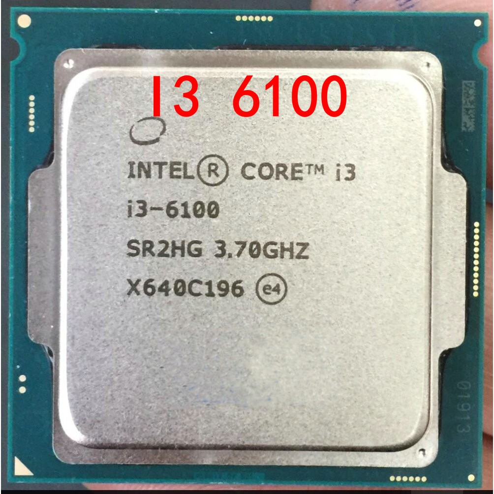 Bộ vi sử lý Core i3 6100 / i5 6500 / i7 6700 cpu socket 1151. Tặng kèm keo tản nhiệt | Shopee ...