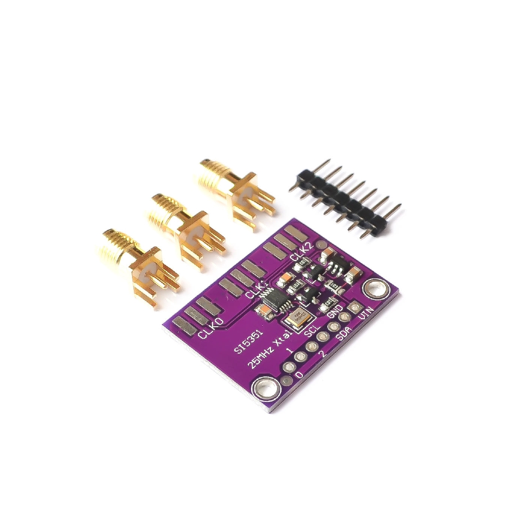 DC 3V-5V 5351 Si5351A Si5351 I2C Clock Generator Breakout Board Module ...