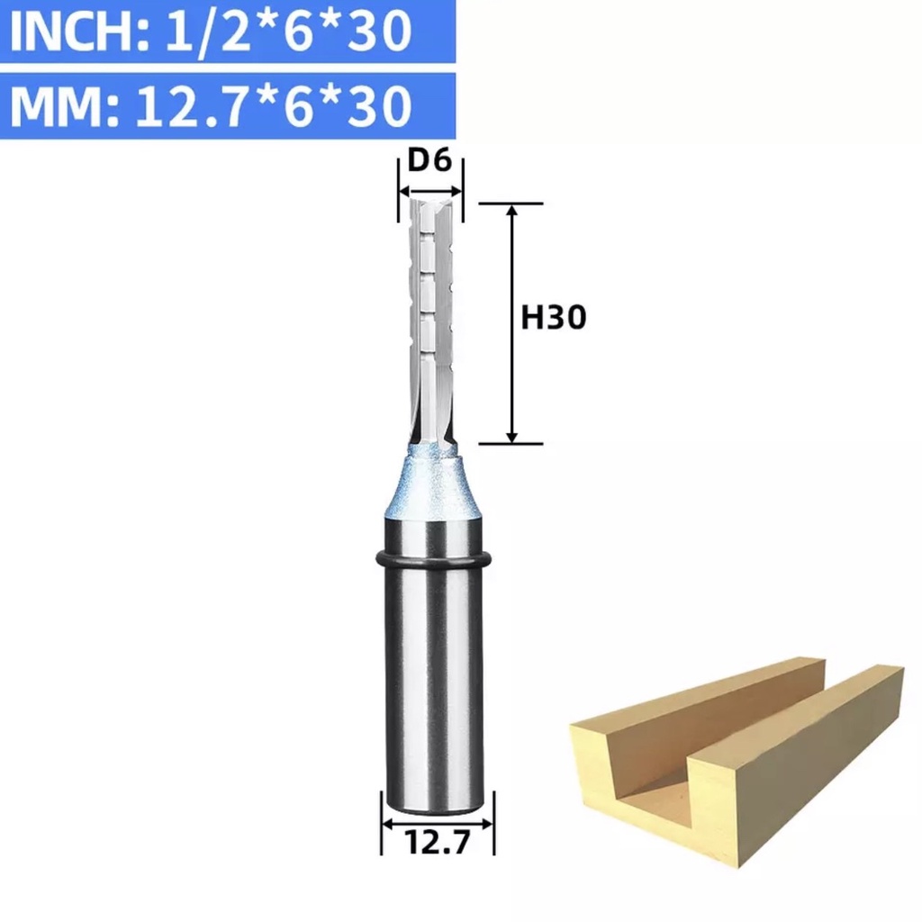 Mũi phay CNC cắt gỗ dao phay 3 cánh , 2 me thẳng và Xoắn TCT Tideway 3 ...