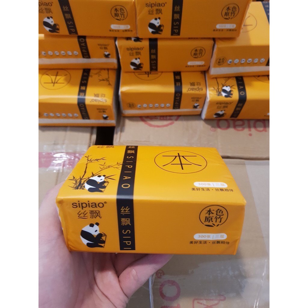 THÙNG 30 GÓI GIẤY ĂN GẤU TRÚC CHÍNH HIỆU SIPIAO ( HÀNG CHUẨN LOẠI 1 ...