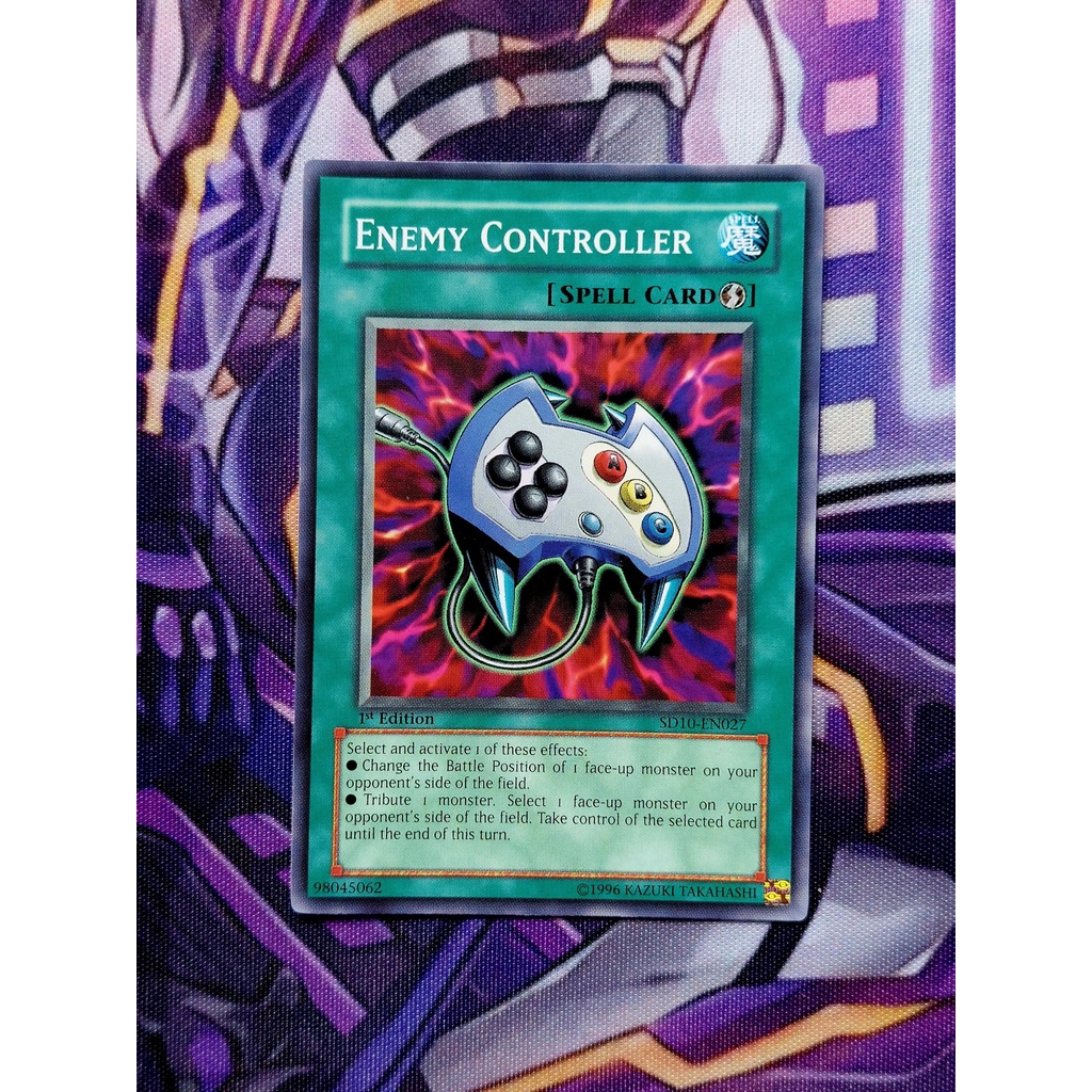 [ Đỗ Lạc Shop ] Thẻ Bài Yugioh Mint90 Spell Enemy Controller - Common | Shopee Việt Nam