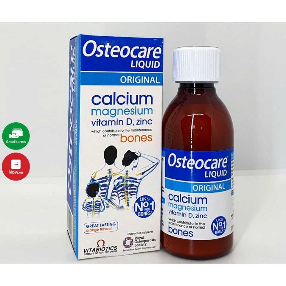 Canxi nước Osteocare Liquid 200ml -Anh | Shopee Việt Nam