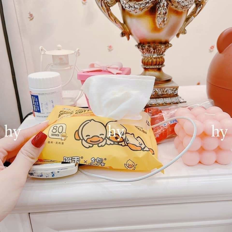 Hộp 10 Gói Khăn Ướt Vịt Duck Nội Địa Trung | Shopee Việt Nam