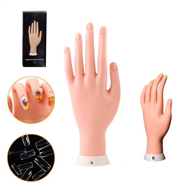 Bàn Tay Giả Học Nail Silicol | Shopee Việt Nam