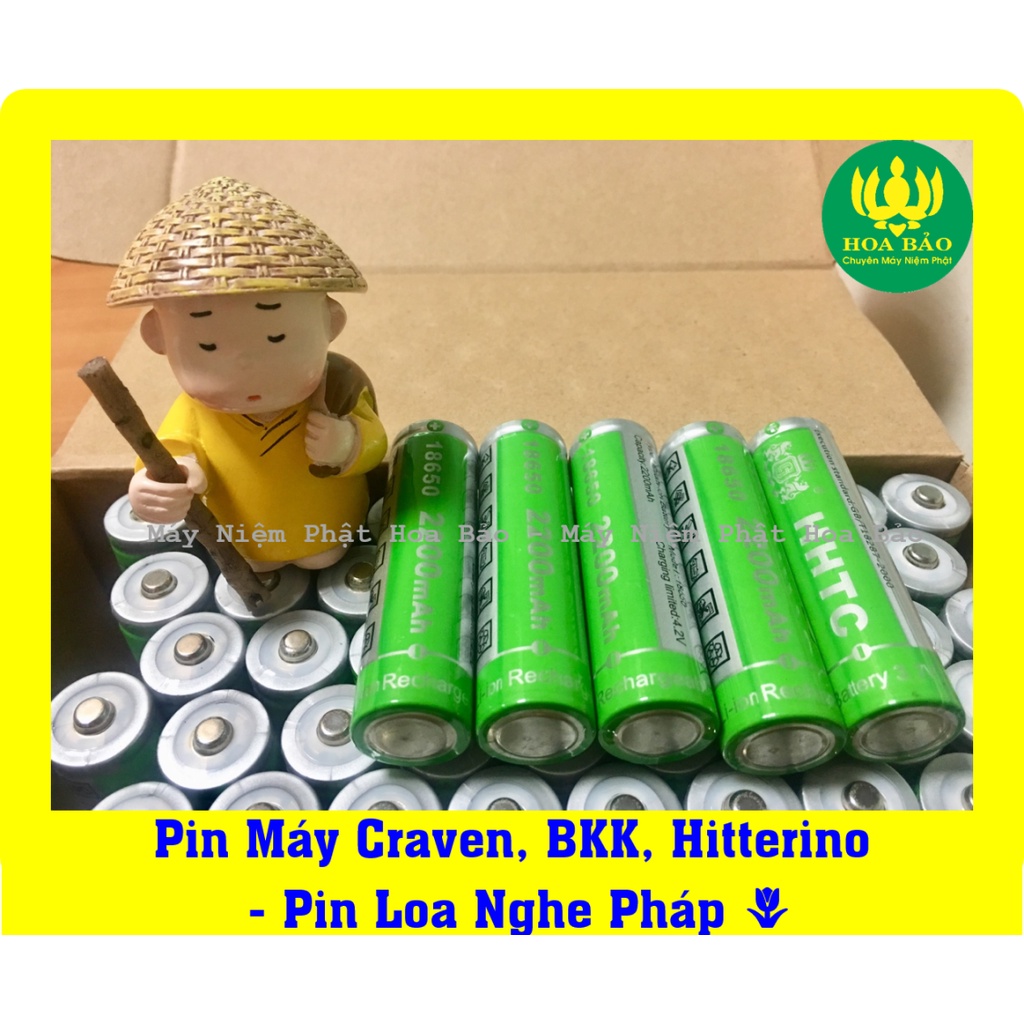 Pin 2200mAh HHTC 18650 - Pin xanh lá | Shopee Việt Nam