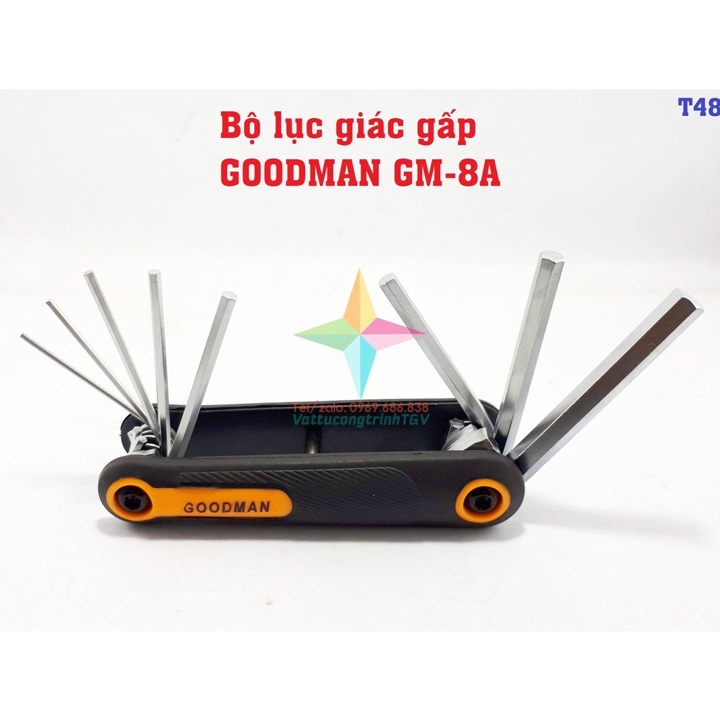 Bộ lục giác gấp GOODMAN GM-8A | Shopee Việt Nam