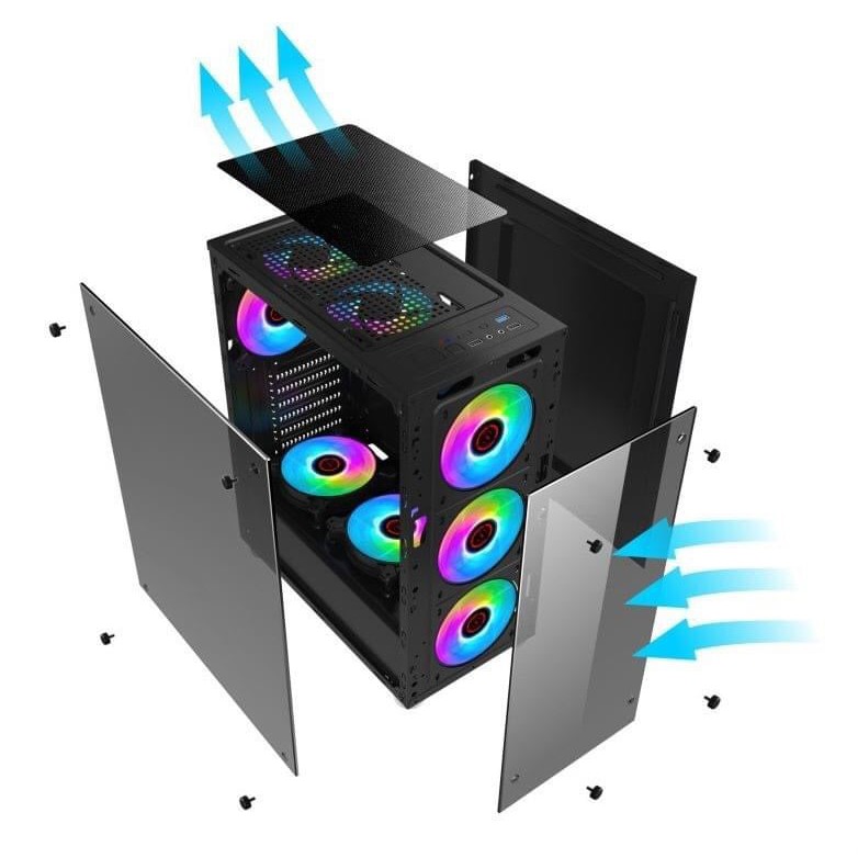 Vỏ case 2 mặt kính Ruix có nguồn dưới mới | Shopee Việt Nam