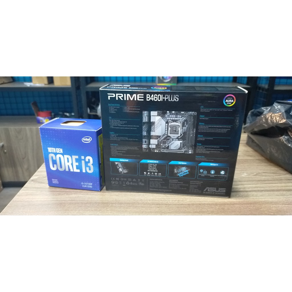 [Zalo giá tốt] Mainboard Asus PRIME B460I-PLUS fullbox | Shopee Việt Nam