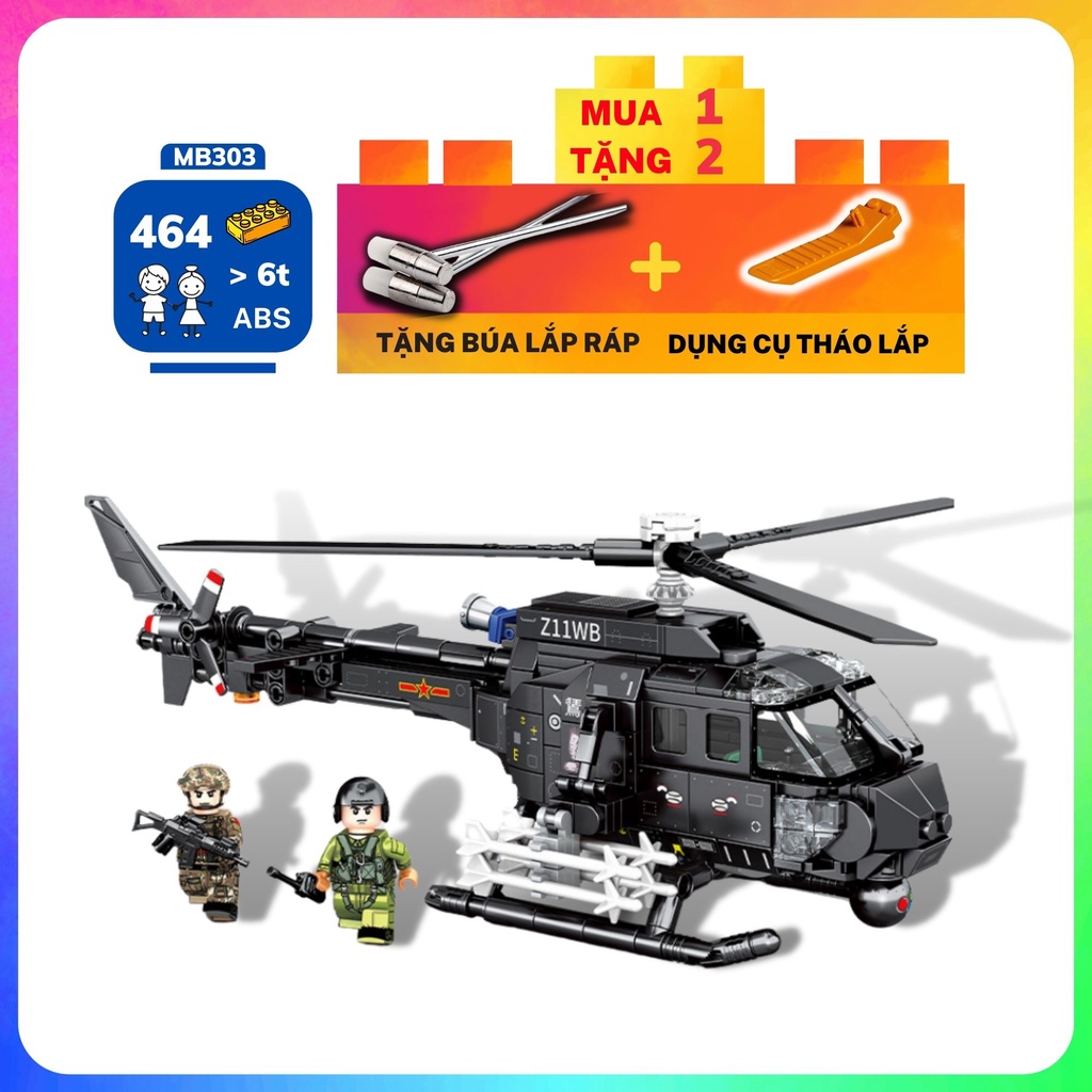 Máy bay trực thăng tấn công J-11B No.202158 đồ chơi lắp ráp cho bé - Mã ...