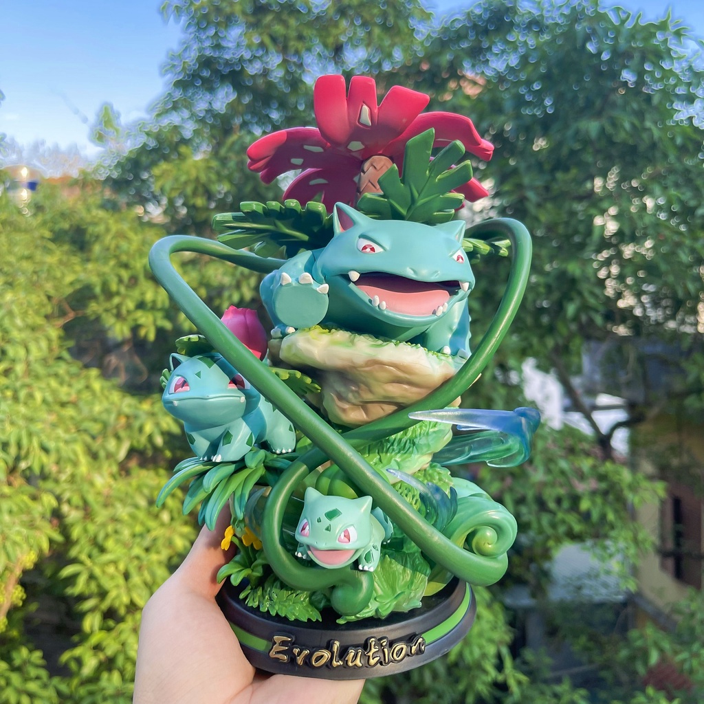 Mô hình pikachu Bulbasaur ivysaur venusaur siêu đẹp chất lượng | Shopee ...