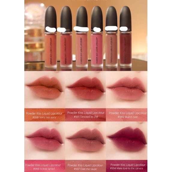 Son mac kem 𝗣𝗼𝘄𝗱𝗲𝗿 𝗞𝗶𝘀𝘀 𝗟𝗶𝗾𝘂𝗶𝗱 𝗟𝗶𝗽𝗰𝗼𝗹𝗼𝘂𝗿 | Shopee Việt Nam