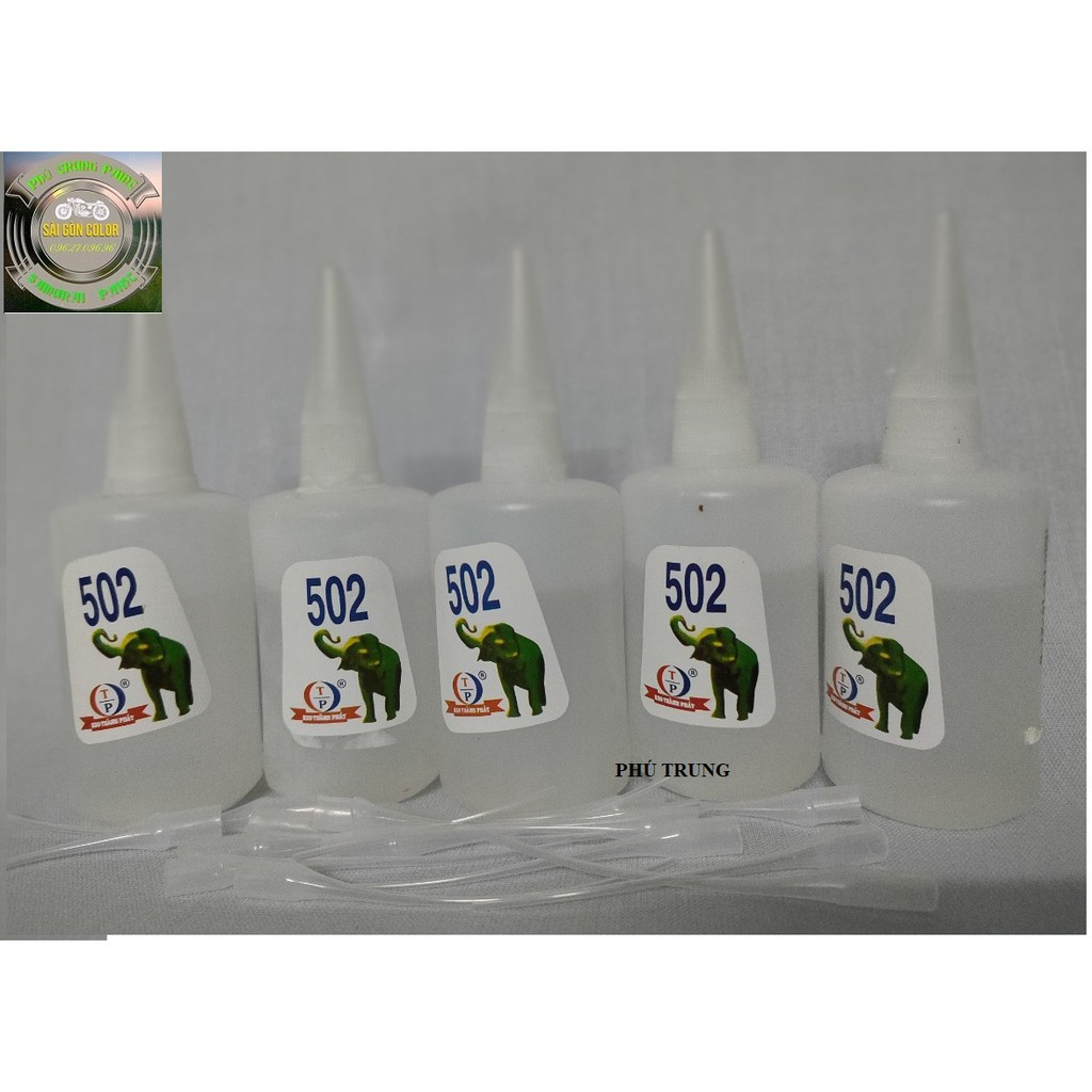 KEO 502 CON VOI DÁN ĐA NĂNG THÙNG 50 LỌ CHAI NHỎ 70G | Shopee Việt Nam