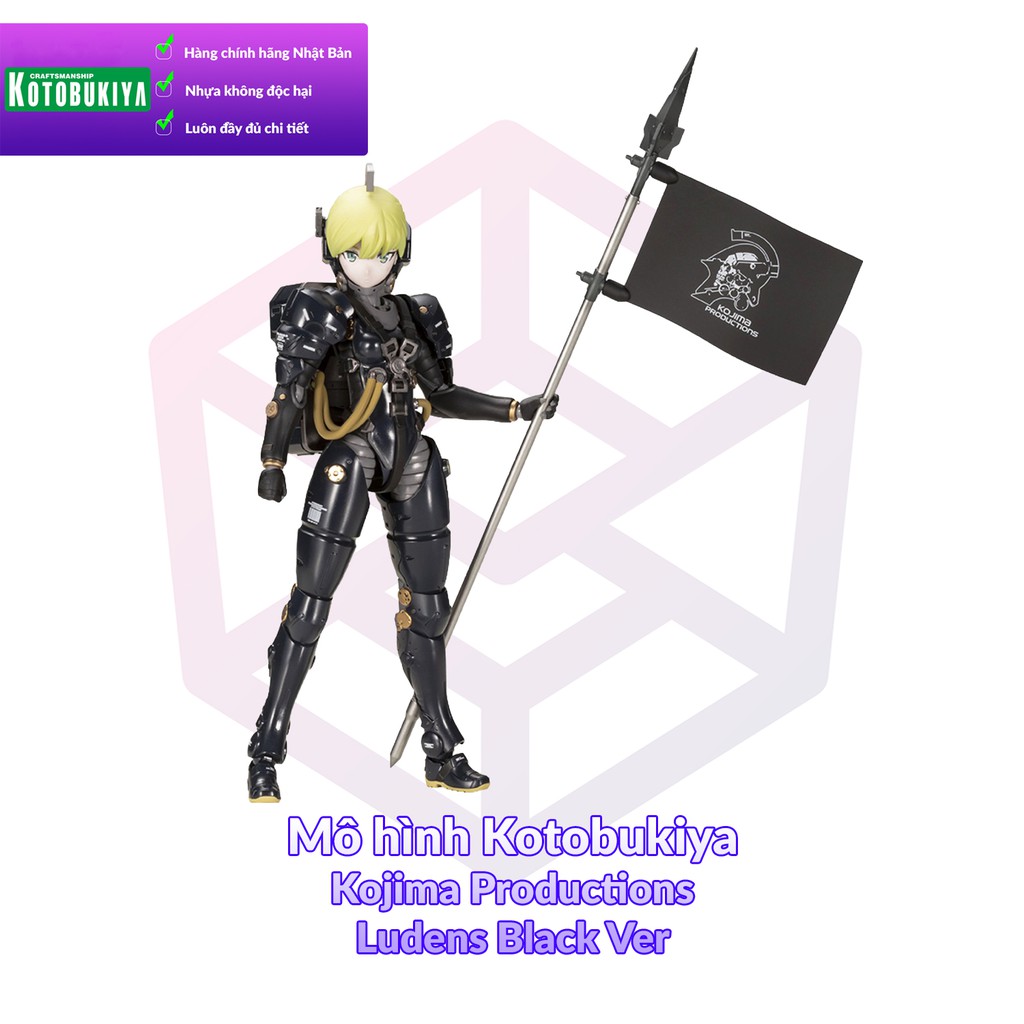Mô hình Kotobukiya Kojima Productions Ludens Black Ver [KTB] | Shopee ...